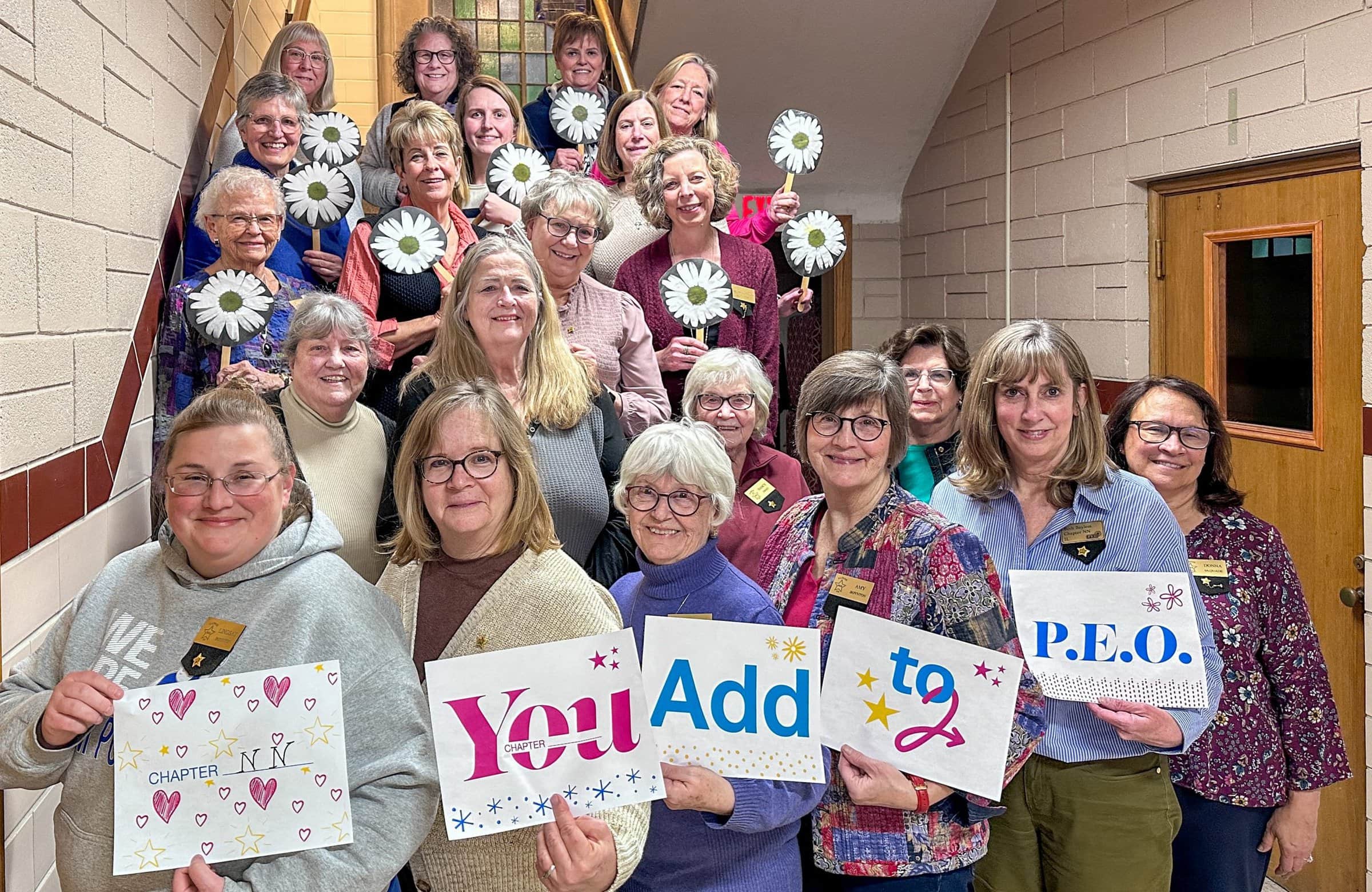 Chapter NN, Illinois, Adds to P.E.O.! - P.E.O. International